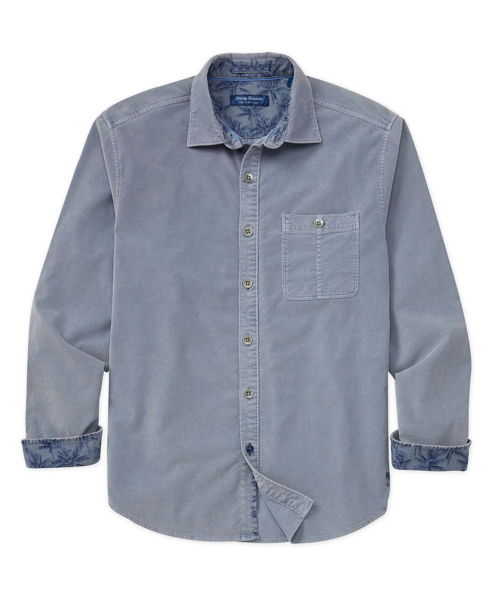 Coastline Cord Stretch Sun Fade Shirt – docksquareclothiers