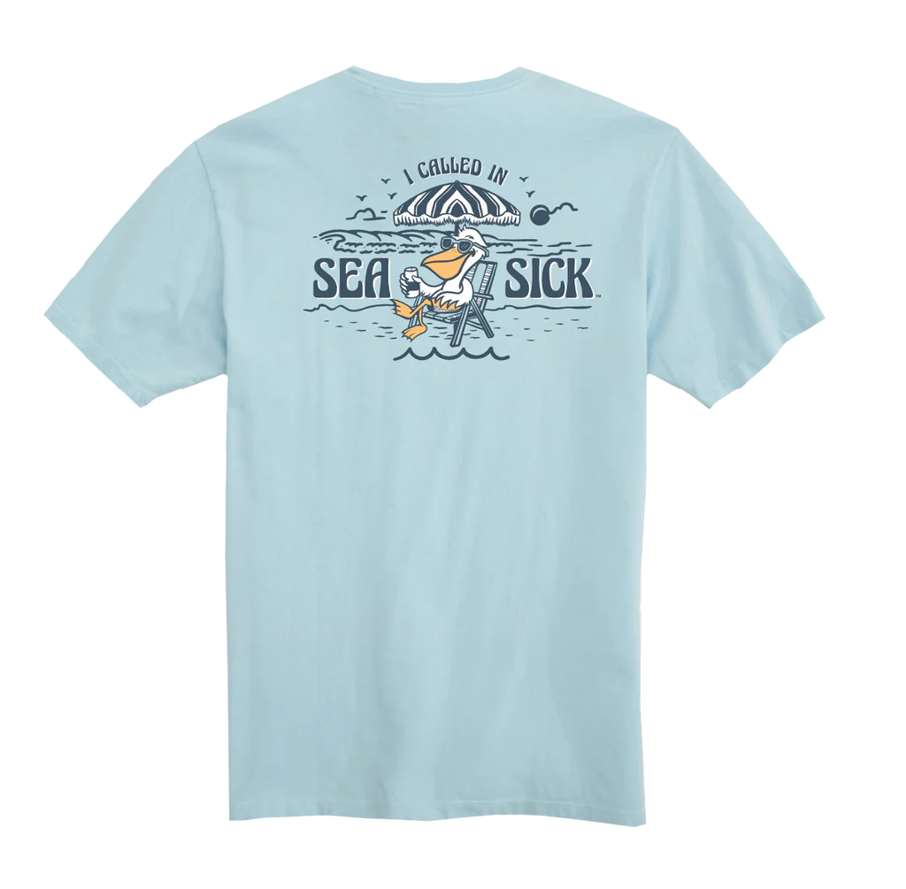 Sea Sick Pelican Tee – docksquareclothiers